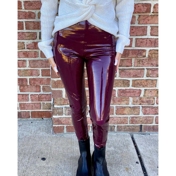 Commando | Pants & Jumpsuits | Nwt Commando Faux Patent Leather Legging ...